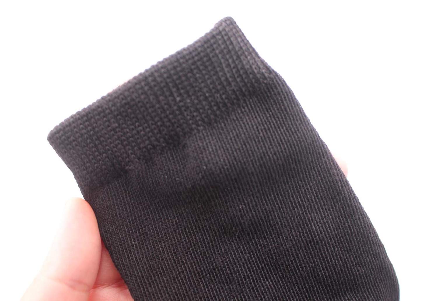 UPSTORE Fingerless Elastic Arm Sleeve Winter Warmer Armsleeve Cuff for Ladies Women Girl Color Light Grey (Black)