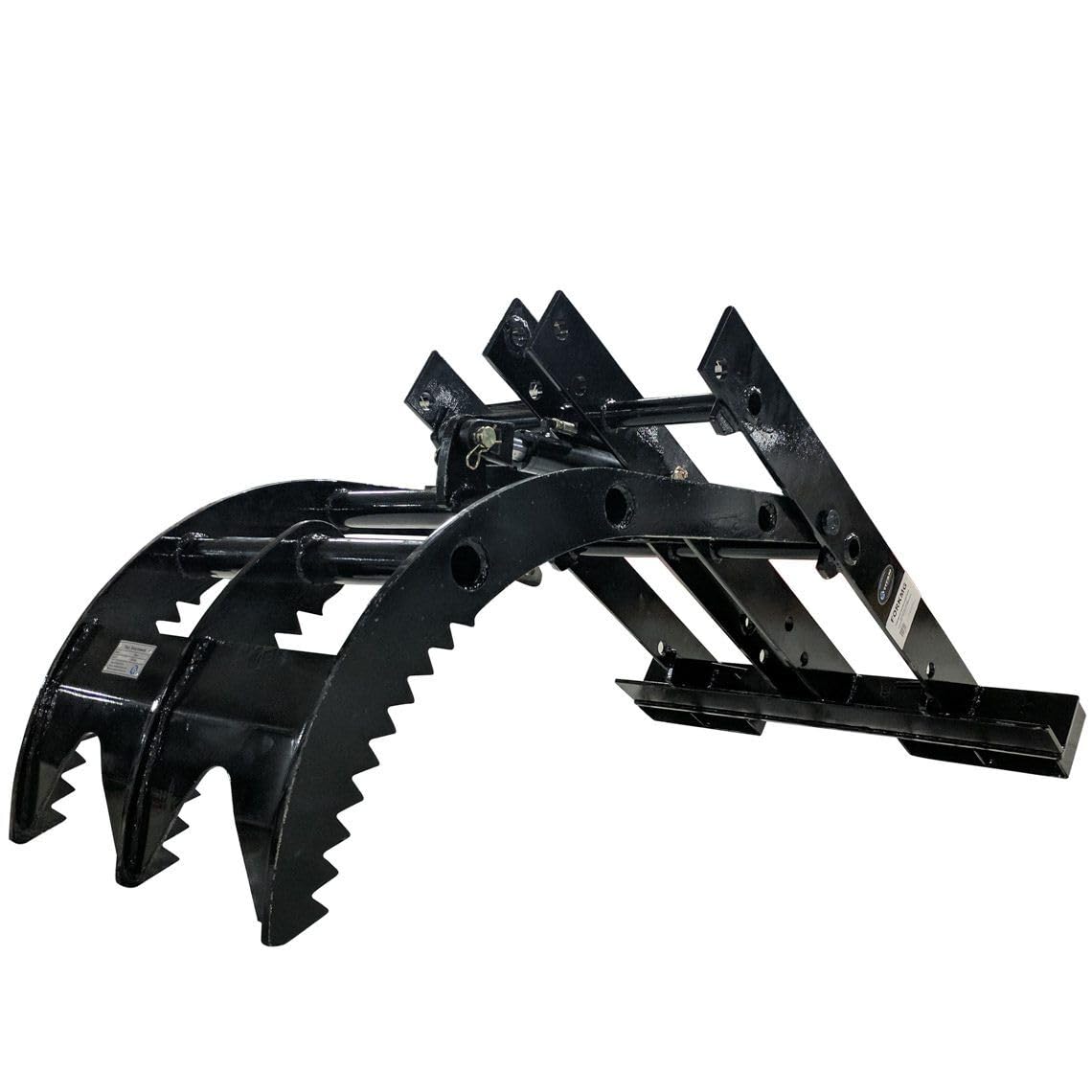 Titan Attachments Pallet Fork Mounted Adjustable Grapple Attachment