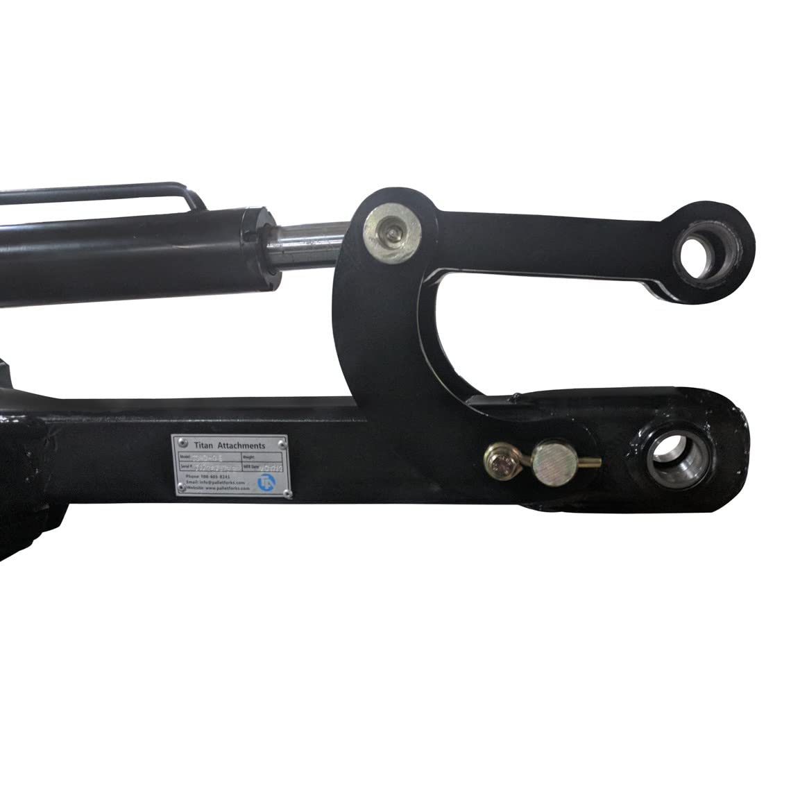 Titan Attachments Mini Skid Steer Fronthoe Backhoe Excavator Attachment, Quick Tach Mounting System Fits Toro Dingo, Ditch Witch, and Vermeer, Dig Small Ditches, Trenches, and More