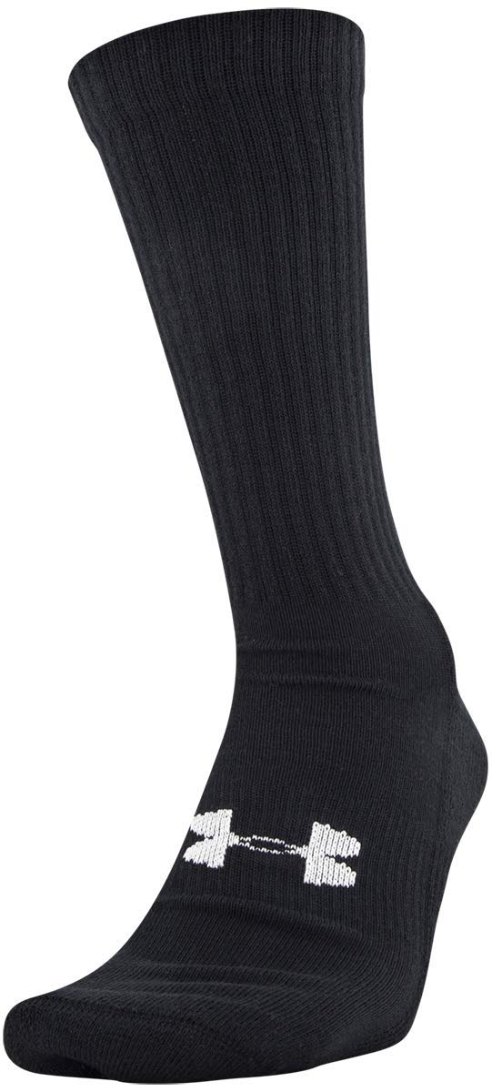 Under Armour Men's UA HeatGear Tactical Boot Socks XL Black