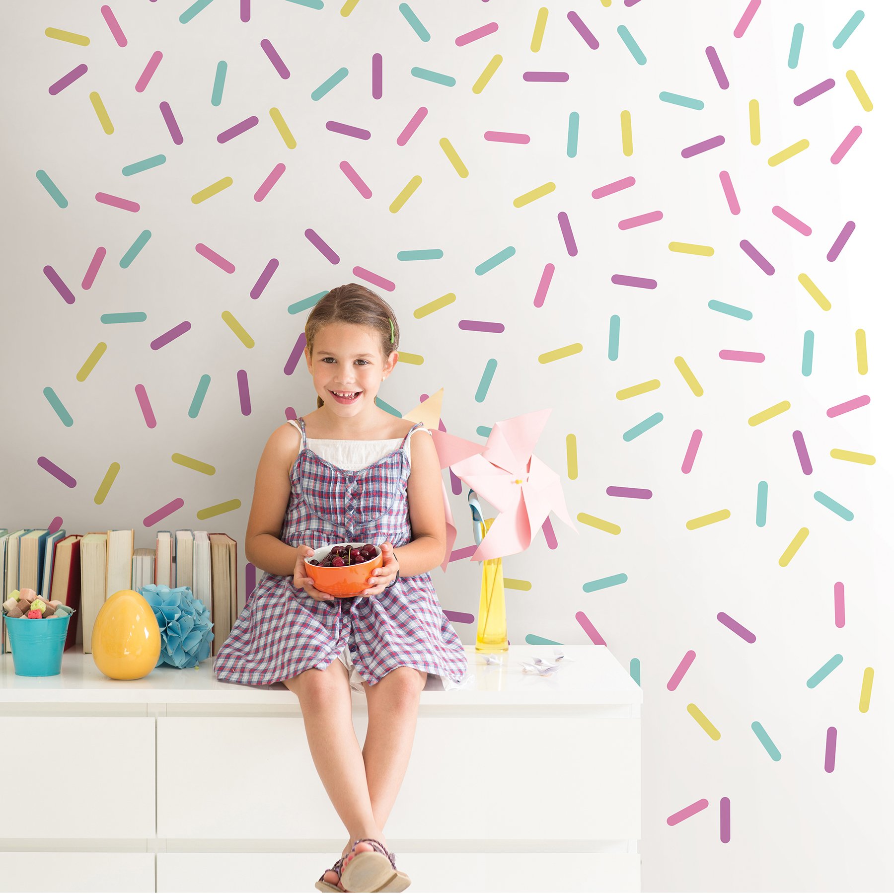 Wall Pops WPK3150 Sprinkles Wall Art Kit, Multicolor