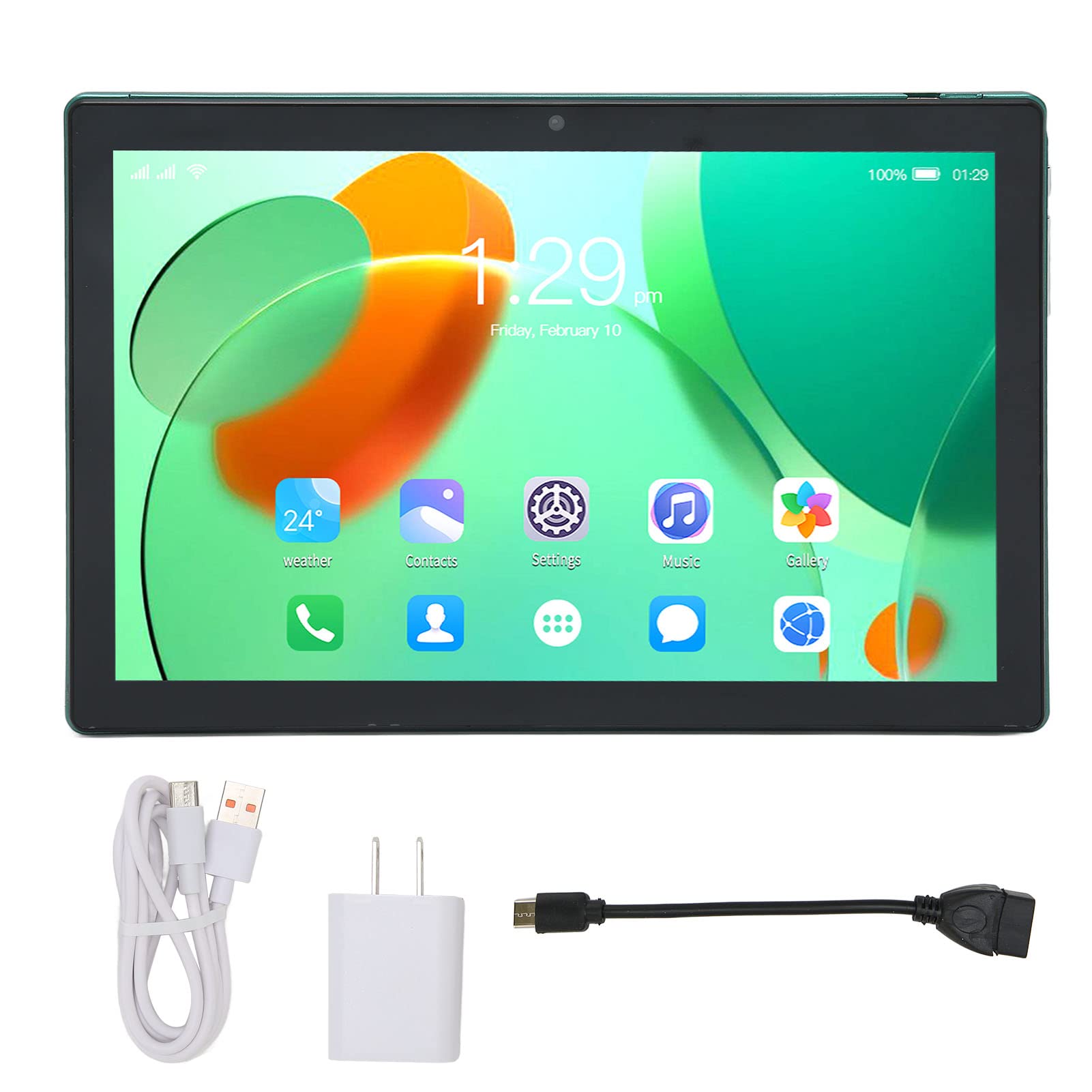 Tablet 10.1 Inch Android 12 Tablet, Octa Core Tablet for Kids, 8GB RAM 256GB ROM, FHD Touchscreen, 8MP+16MP Dual Camera, 2.4G/5G WiFi, BT5.0, 4G LTE Tablet, 7000mAh Battery