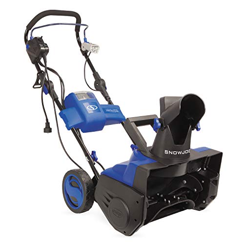 Snow Joe ION18SB-HYB 18-Inch 40 Volt Single Stage Brushless Snow Blower, Kit (Hybrid w/4.0-Ah Battery + Quick Charger)