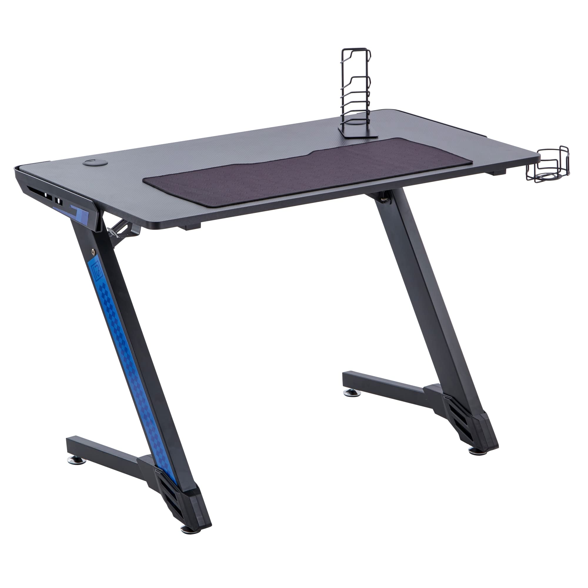 RS Gaming⢠Venno 45"W Gaming Computer Desk, Black