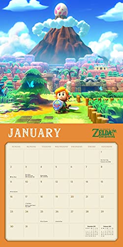 The Legend of Zelda 2022 Wall Calendar