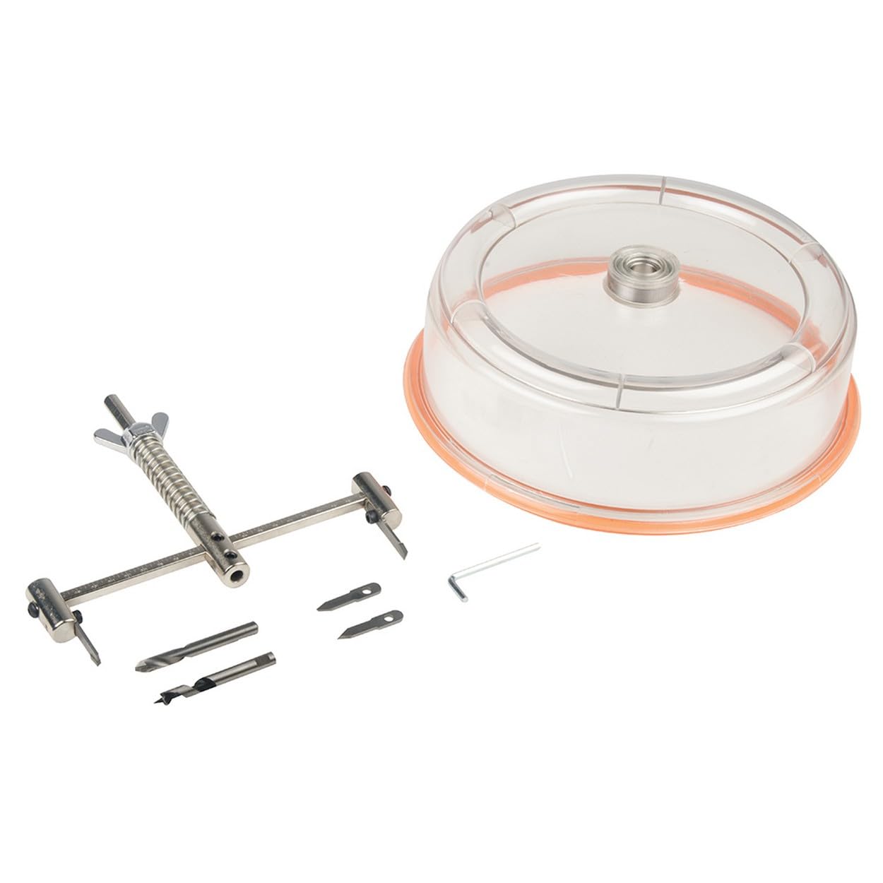 Silverline Tools - Adjustable Hole Cutter with Cowling - 40-200mm Dia