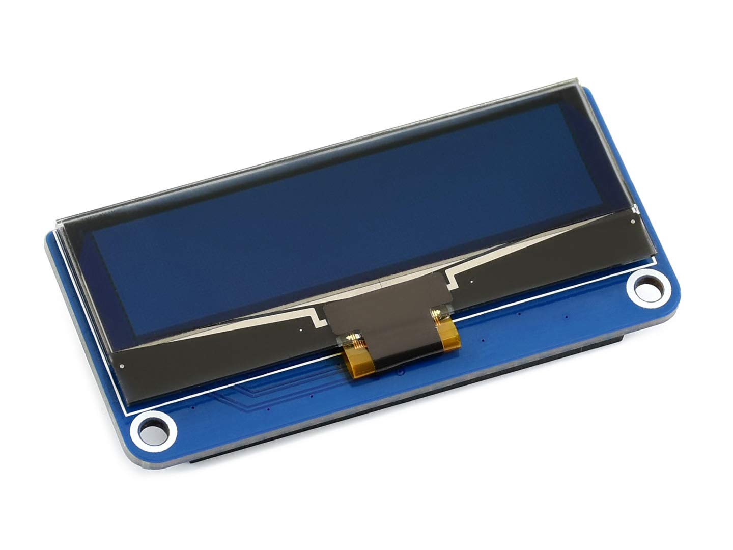 waveshare 2.23inch OLED Display HAT for Raspberry Pi 128×32 Pixels with Embedded 1305 Driver Communicating via SPI or I2C Interface.