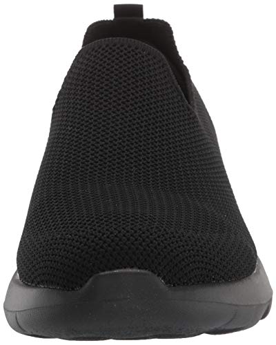Skechers Men's Go Walk Max-Athletic Air Mesh Slip on Walkking Shoe Sneaker,Black/Black/Black,15 X-Wide US