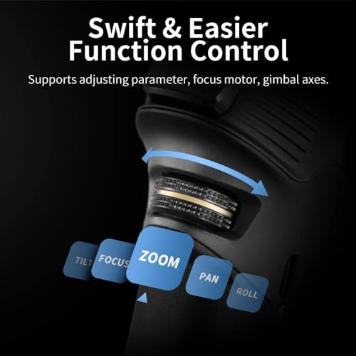 Zhiyun Weebill 3S Gimbal Stabilizer for DSLR and Mirrorless Camera, Professional Video Stabilizer for Sony Canon Nikon Panasonic Fujifilm Built-in LED Fill Light Support PD Fast Charge