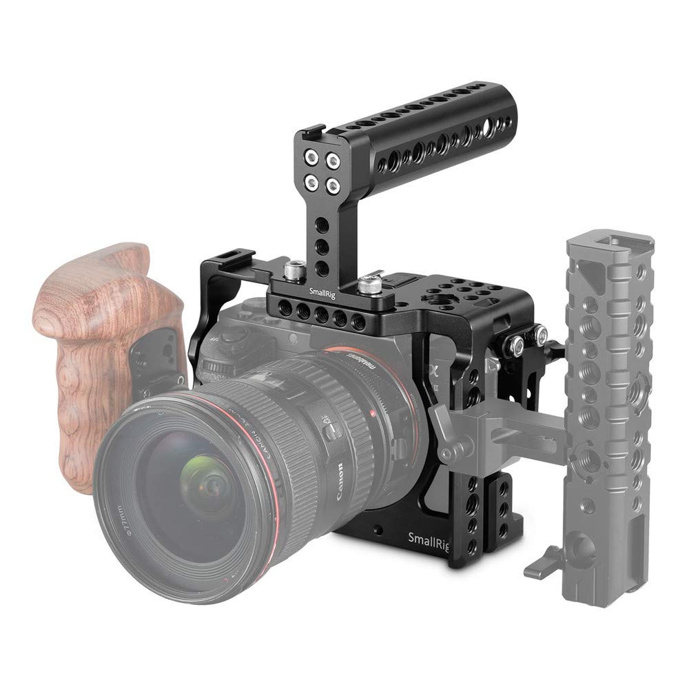 SMALLRIG A7S II Cage Kit with Top Handle and HDMI Cable Clamp for Sony a7ii a7rii a7sii - 2014D