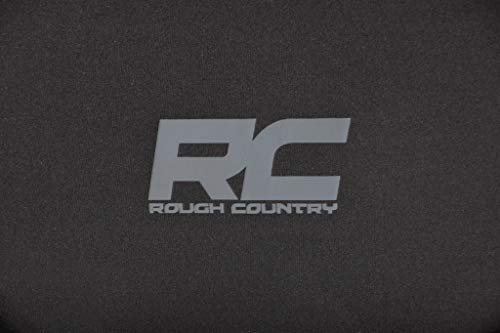 Rough Country Front & Rear Neoprene Seat Covers for 2016-2022 Tacoma - 91031, Black