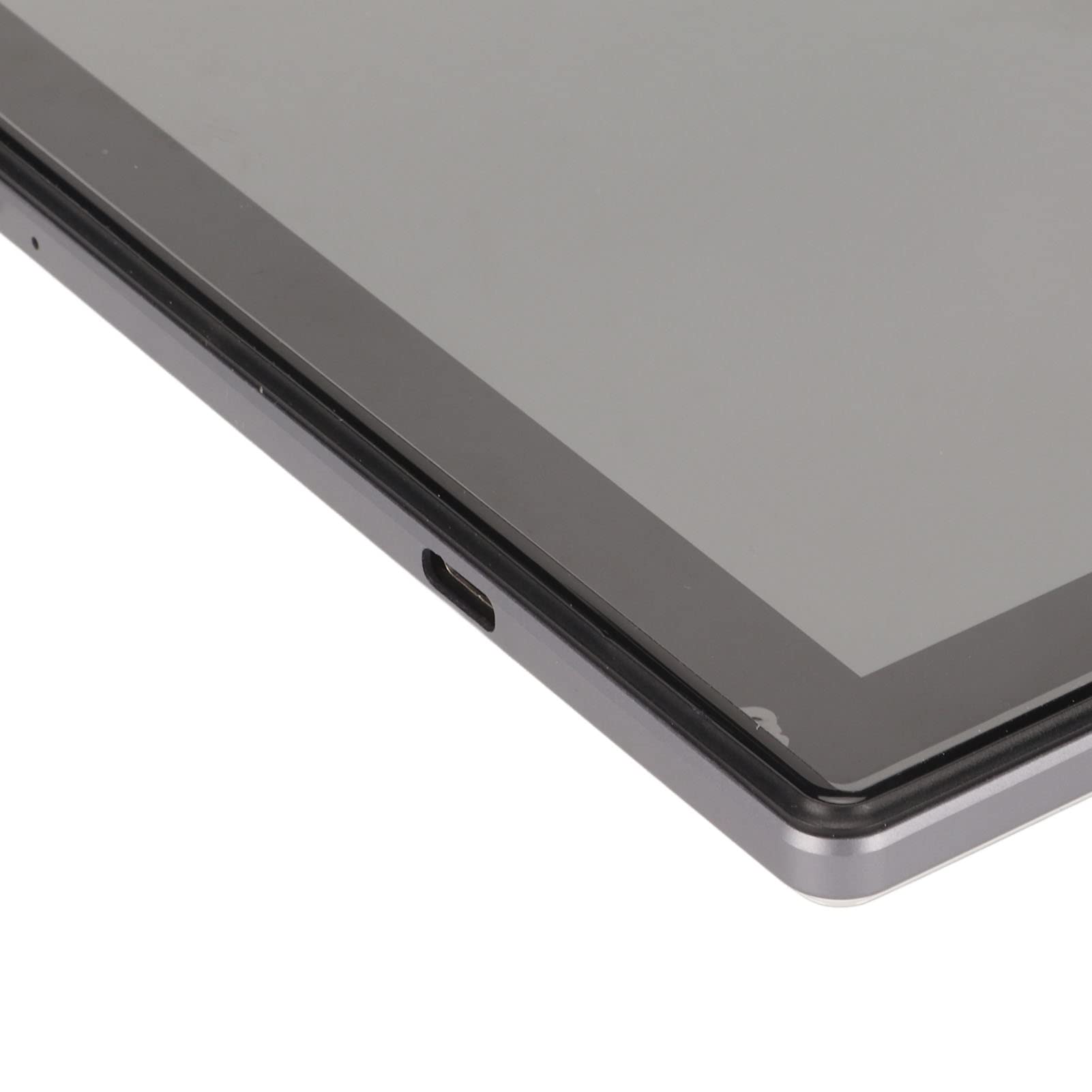 Tablet PC, 7000mAh 10 Inch Dual Camera Octa Core CPU Business Tablet IPS Screen Gray for Office (US Plug)