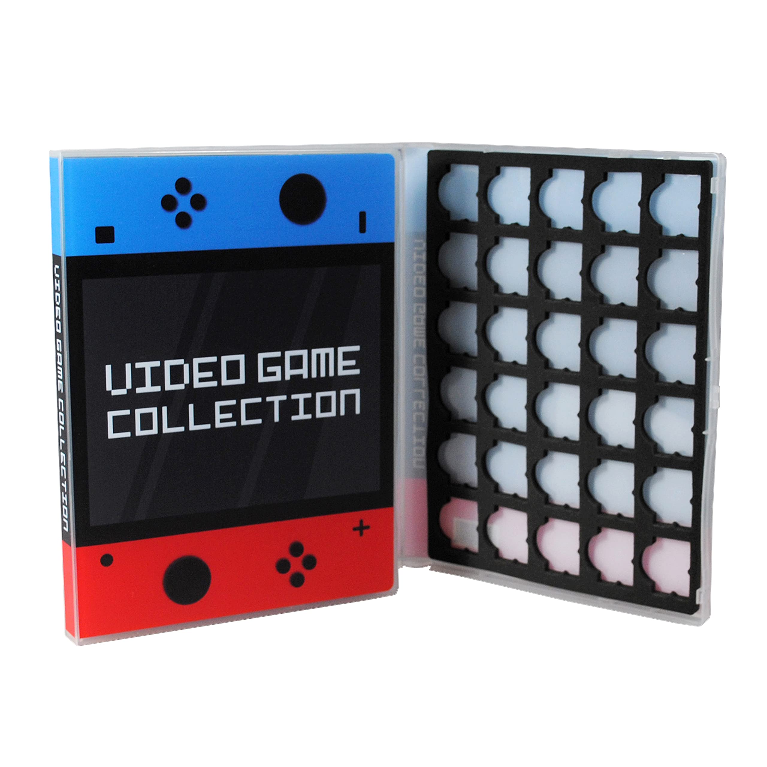 UniKeep Game Case for Nintendo Switch Cartridges - Holds 30 Games Securely in Foam