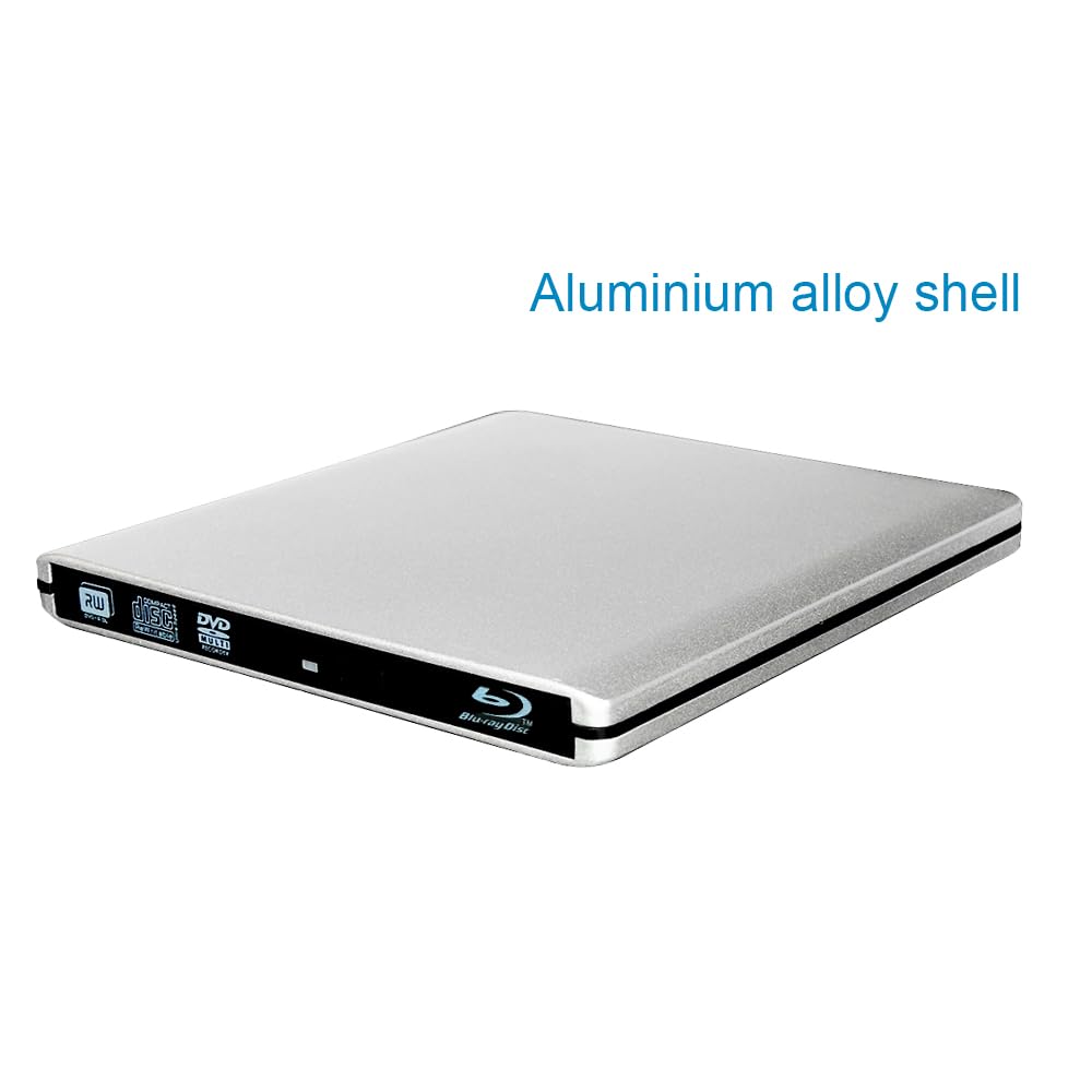 USB C Type C USB 3.0 External 3D HD Blue ray Player for MacBook pro USB C Blue ray Reader Combo DVD Burner Drive for MacBook Pro MacBook Air iMac All Laptop and Desktop pc