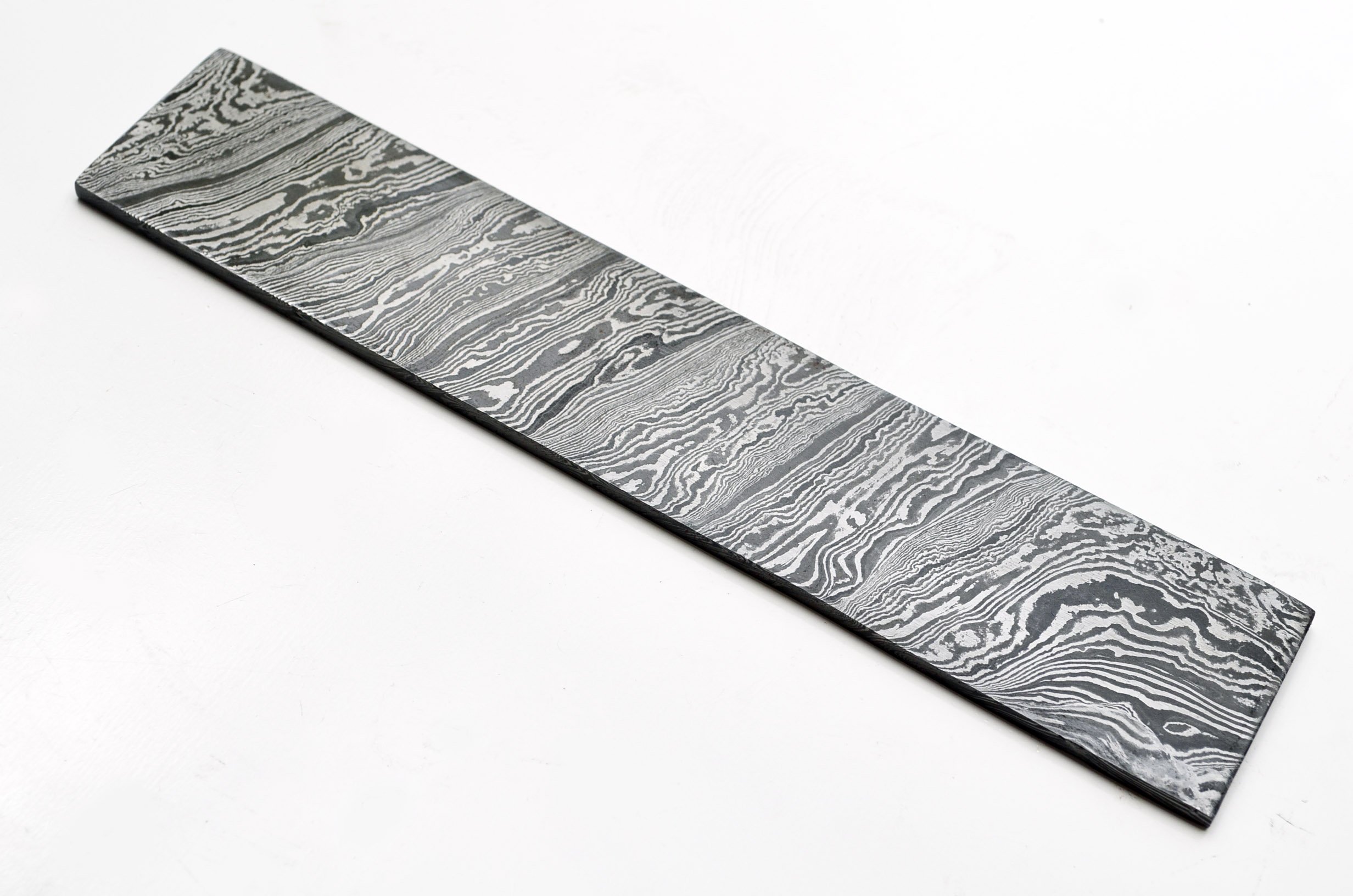 Whole Earth Supply Damascus Twist Twisted Billet Knife Making Knives Blank Blade Bar Steel Blanks Layers