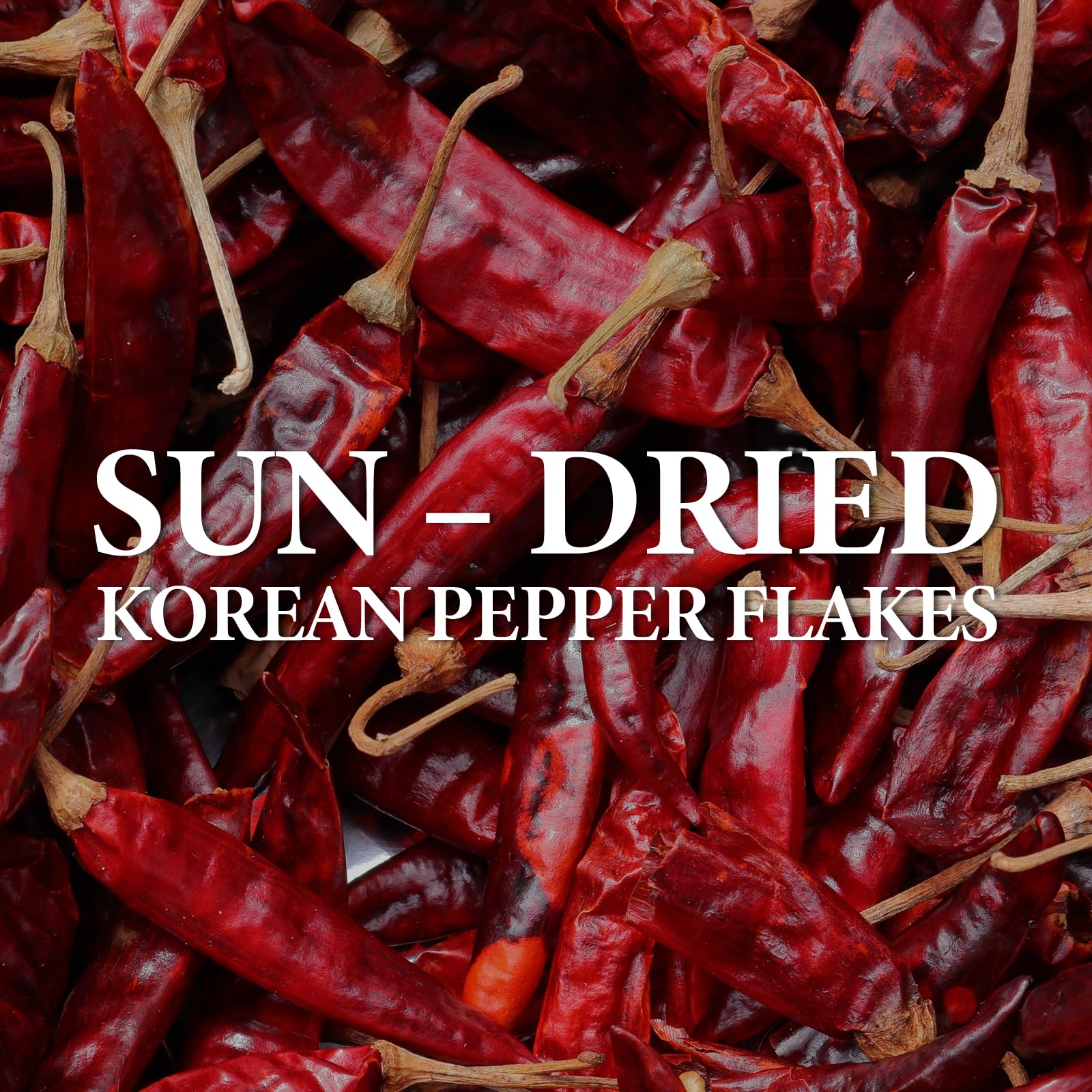 Wang Sun-Dried Coarse Gochugaru for Kimchi, Red Pepper Flakes, Chilli Powder, 8 Ounce