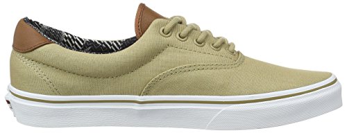 Vans ERA 59 (C&L) Khaki/Material Mix Skateboard Shoes-Men 11.5, Women 13