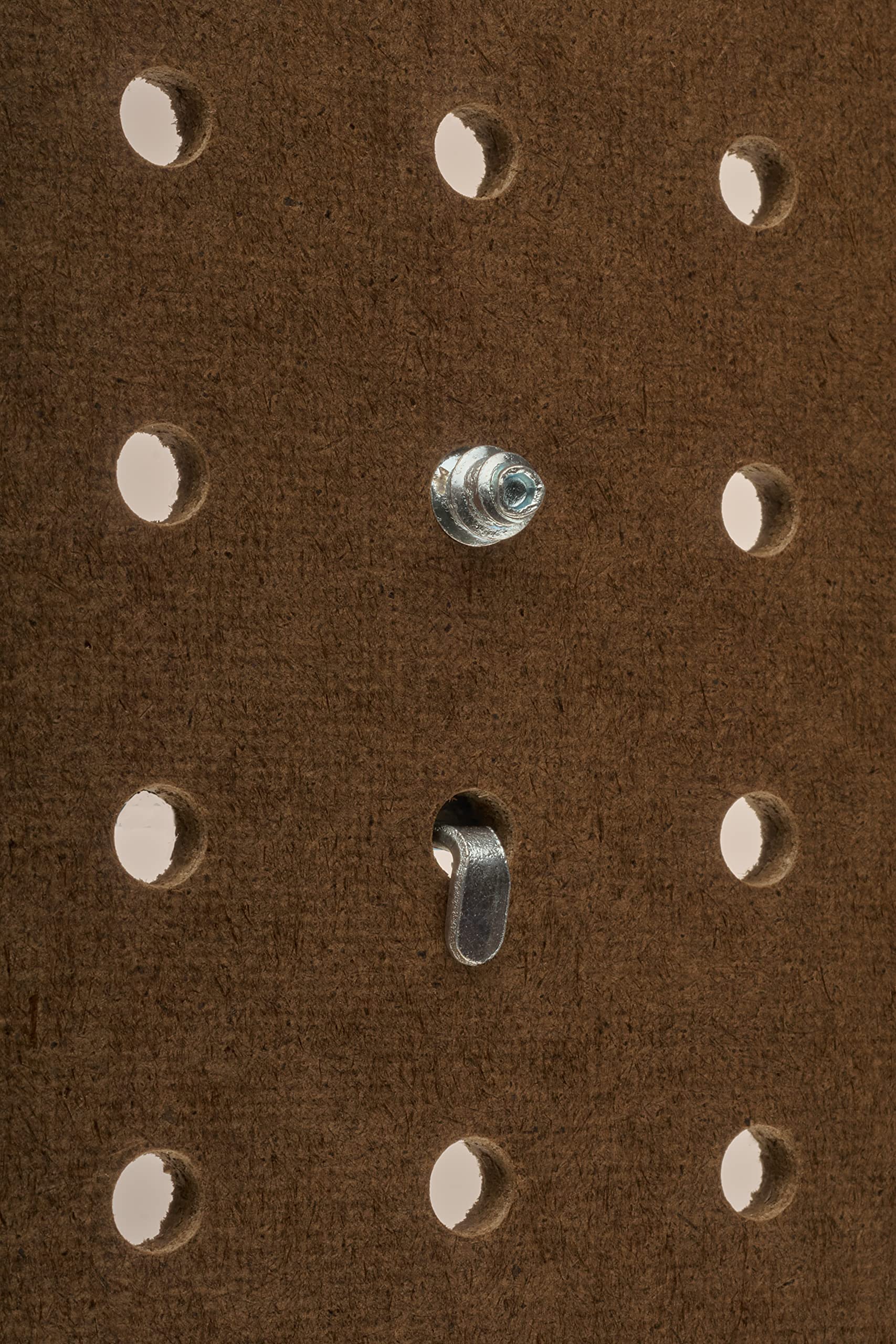 Triton Products 71619 DuraHook 6-Inch Single Rod 90 Degree Bend 1/4-Inch Diameter Zinc Plated Steel Pegboard Hook for DuraBoard or 1/8 Inch and 1/4 Inch Pegboard, 10-Pack