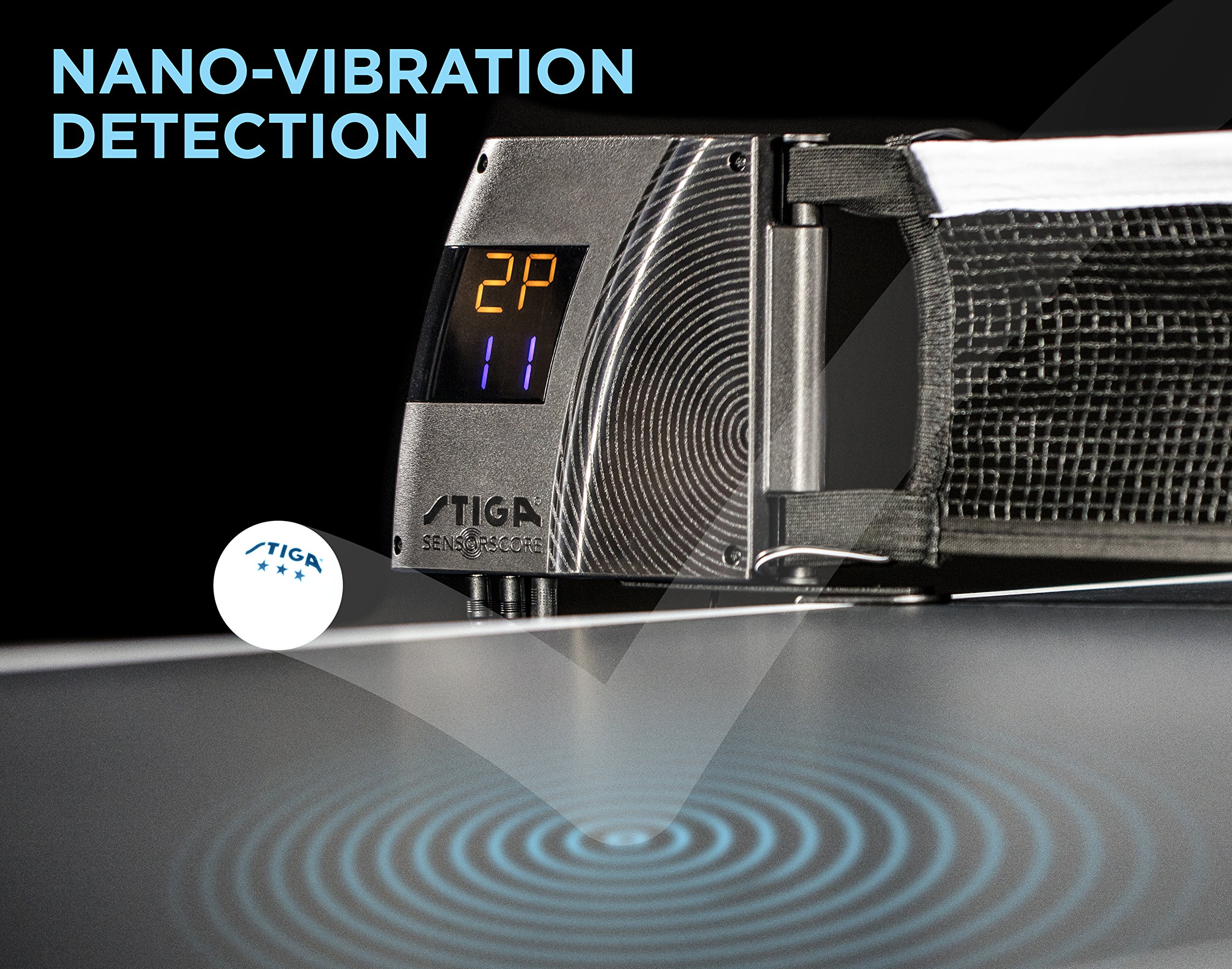 STIGA SensorScore β The Only Fully-Automated Table Tennis Scoring System with Innovative Sensor Technology