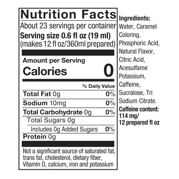SodaStream Diet Cola, 14.8 Fl Oz, Pack of 4 (Packaging May Vary)