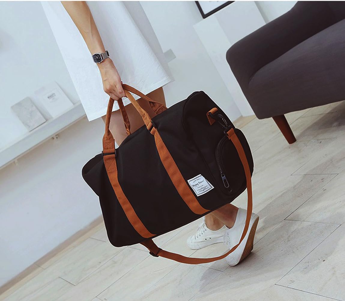 Weekender bag travel bag Gym bag with shoe compartment carry on bag tote bag for women