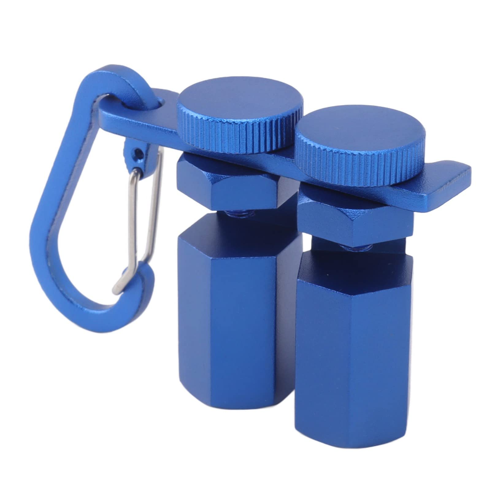 Stair Gauges, Aluminium Alloy Stair Gauges for Framing Square, Wear Resistant Durable Stair Stringer Layout Tool for Carpentry Squares Stair and Rafter Gauge Clamps (Blue)