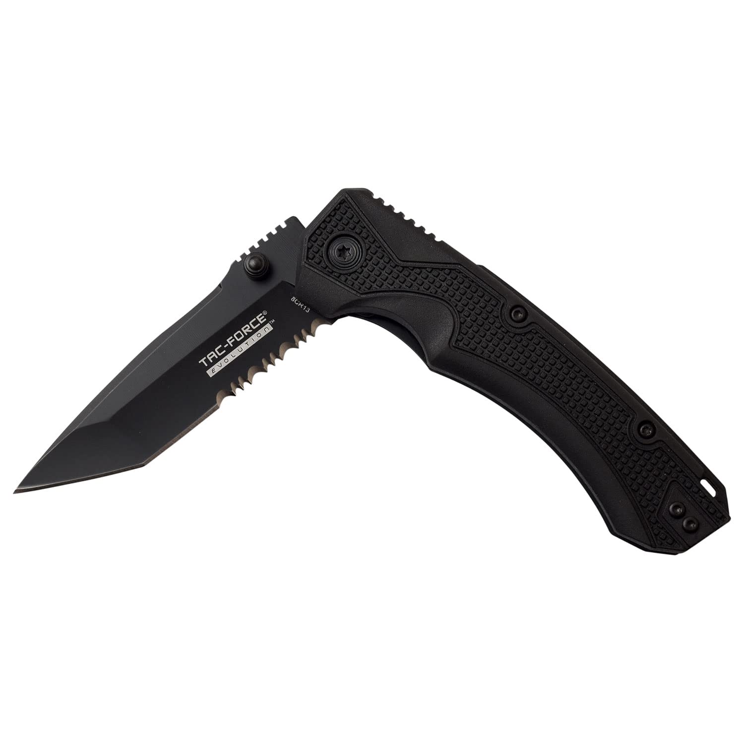 Tac Force Evolution Spring Assisted Knife - TFE-A019T-BK,Black