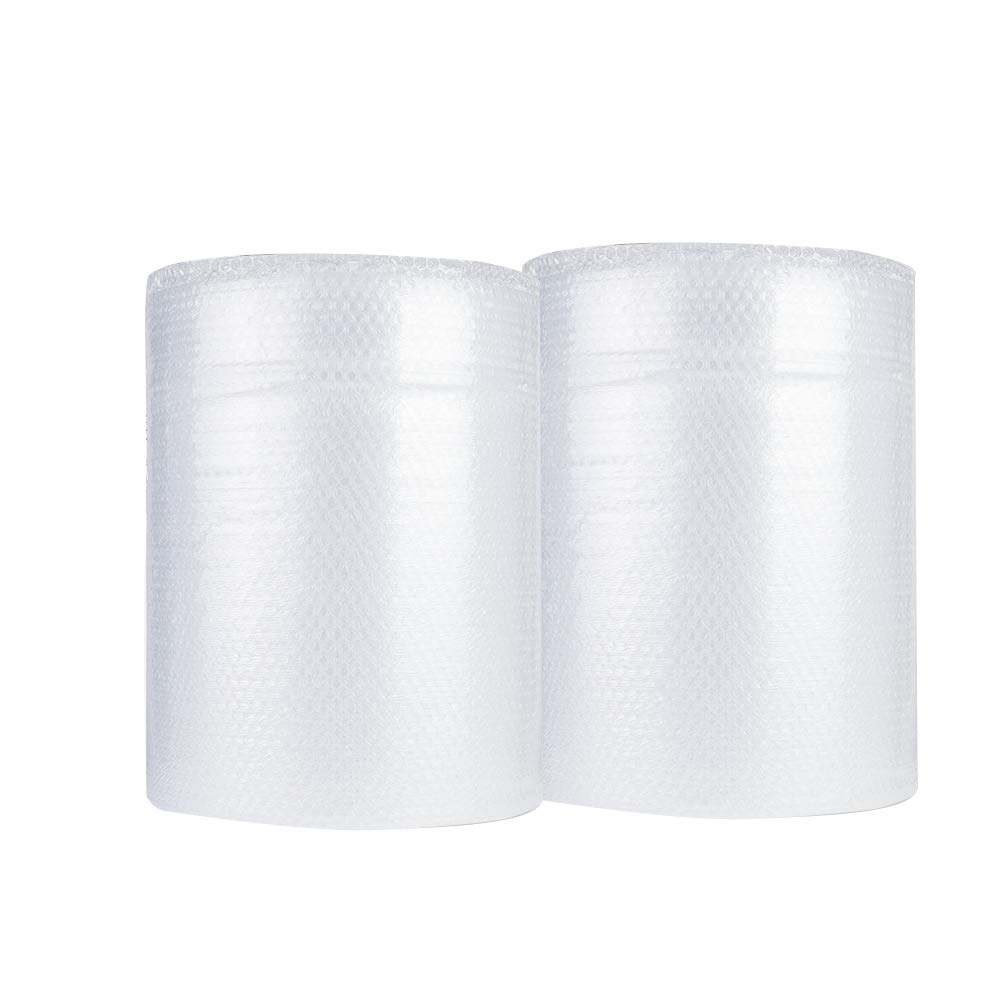 Upkg Bubble Cushioning Wrap Rolls 350 ft Total, 3/16β Small Air Bubble, 24 Inch x 350 Feet, Perforated Every 24β for Packing, Shipping, Mailing β¦, 24x350ft,3/16"