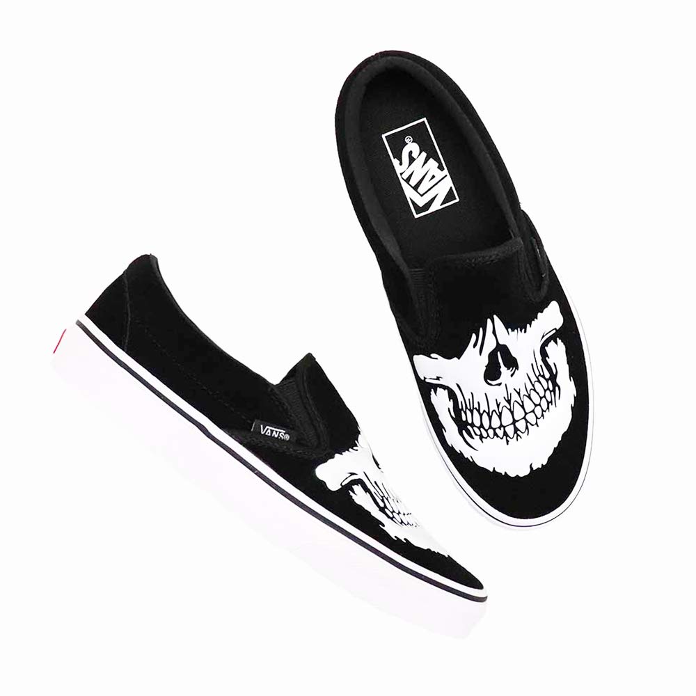 Vans Women's Slip-on(tm) Core Classics (8.5, Jawbones)