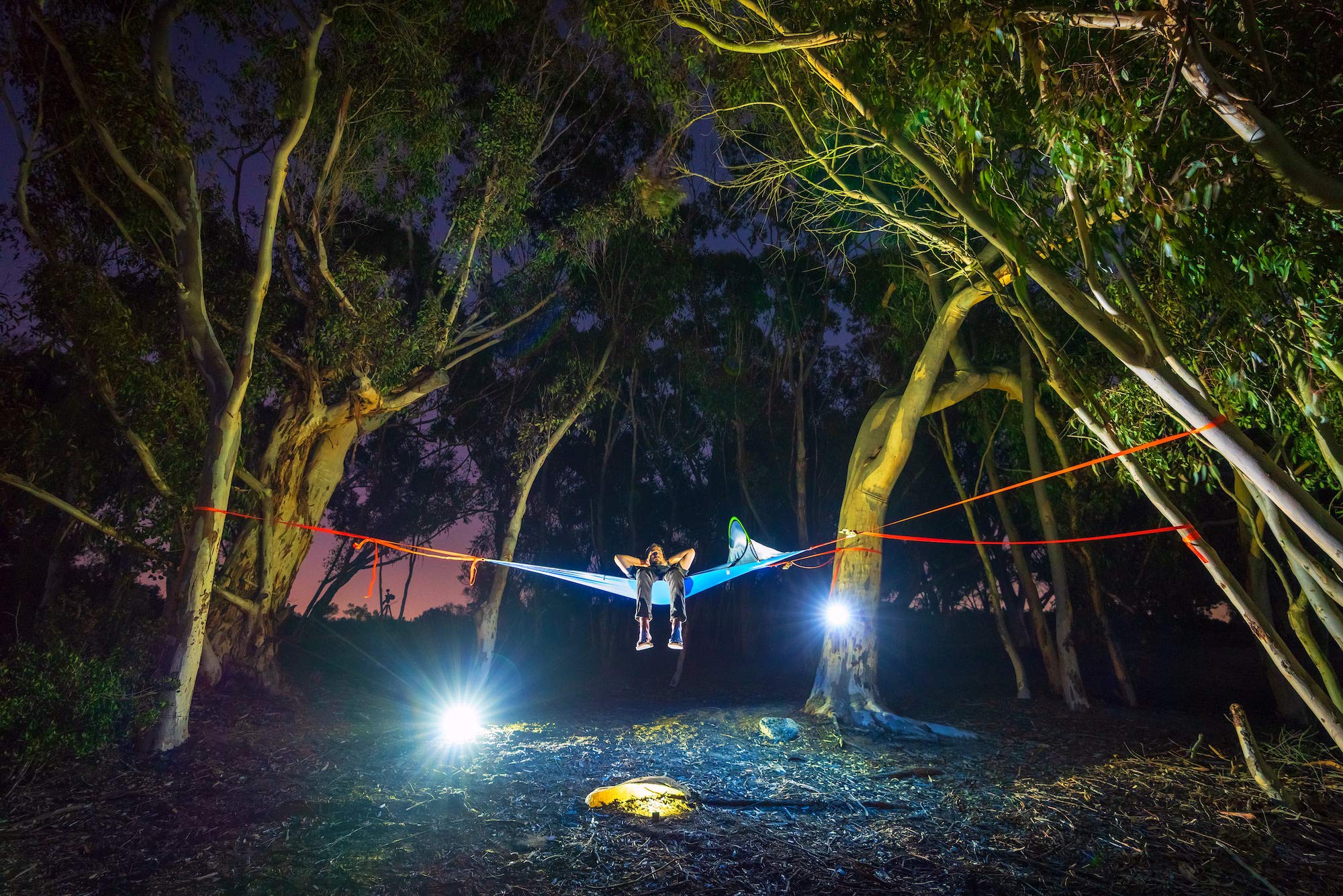 Tentsile UNA 1-Person Hammock Tree Tent - Ultralight, Waterproof for Solo Hiking, Camping, Backpacking - Forest Green, 120 kg/265 lbs