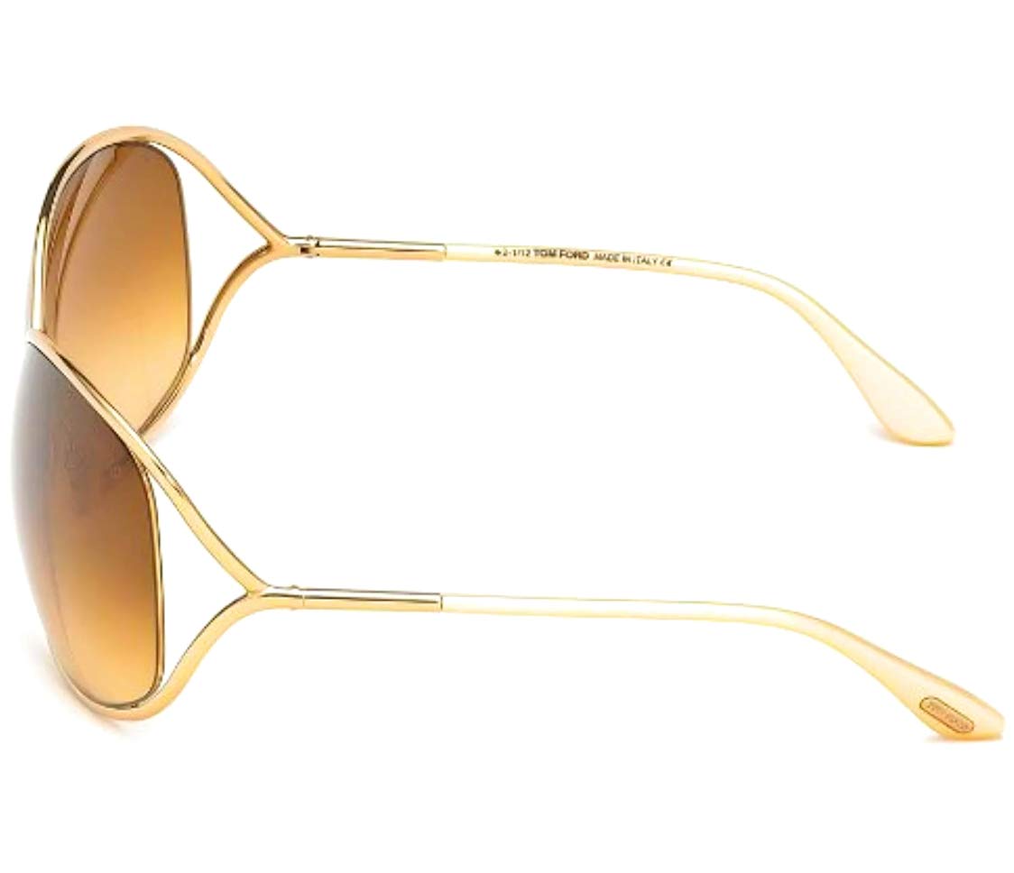 Tom Ford FT0130 Miranda Sunglasses 28F Shiny Rose Gold