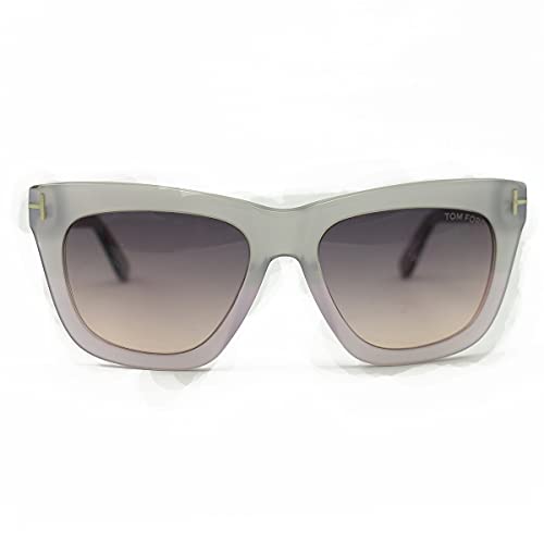 Tom Ford FT0361/S 80B Celina Silver Pearl Square Sunglasses