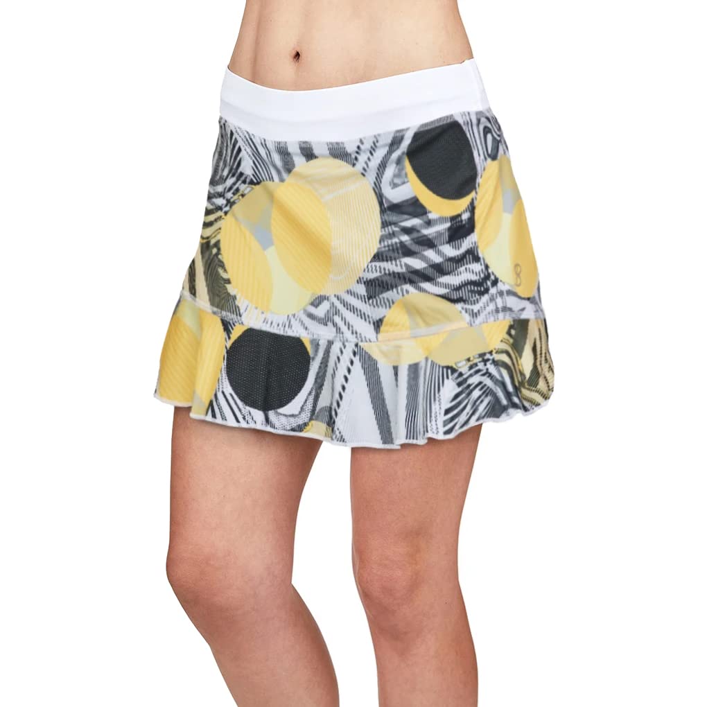 SOFIBELLA UV Colors Print 14 Inch Womens Tennis Skirt - Aztec/L