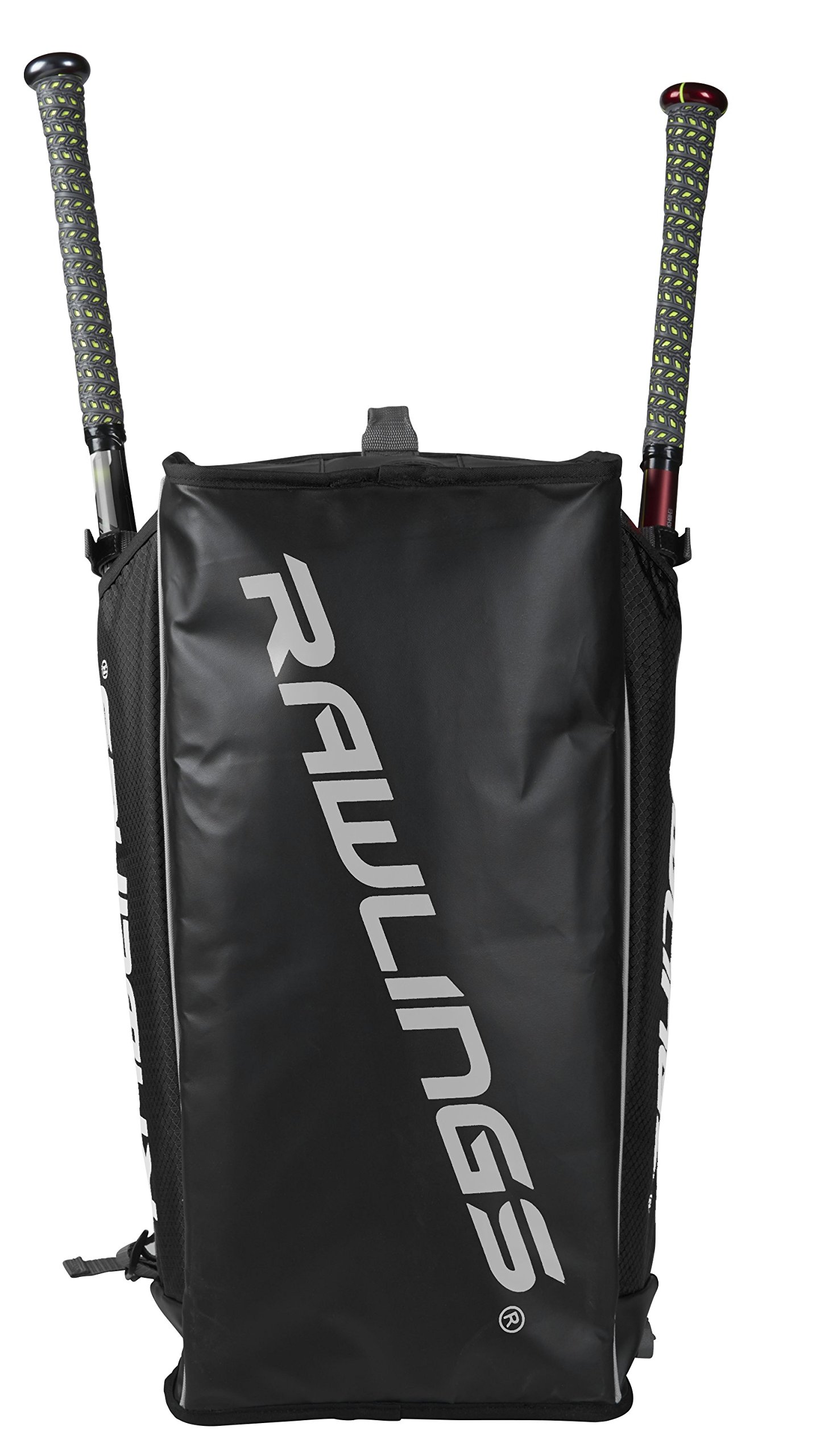 Rawlings | R601 Hybrid Backpack/Duffle Equipment Bag | Baseball/Softball | Black