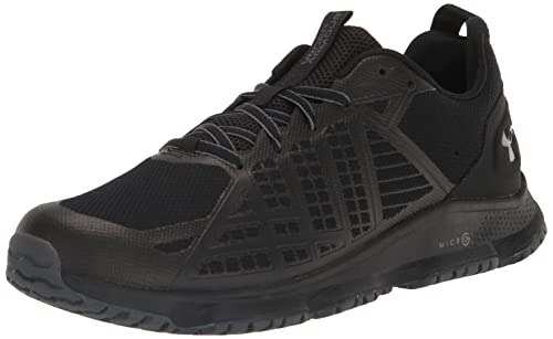 Under Armour Men's Micro G Strikefast, Black/Pitch Gray, 8 Medium US