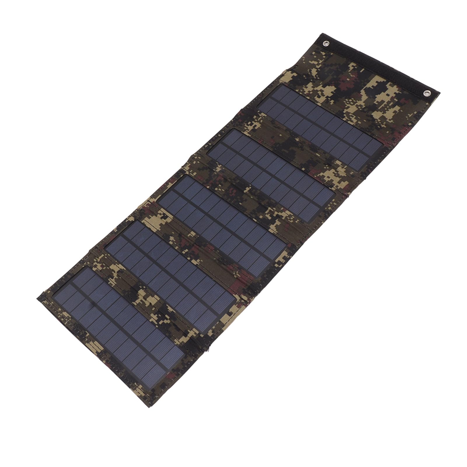 TUWEI Portable Solar Panel Bag 50W Without Function Folding Folding Bag Emergency Mobile Phone Bag with Silicon Solar Panels (Camouflage)