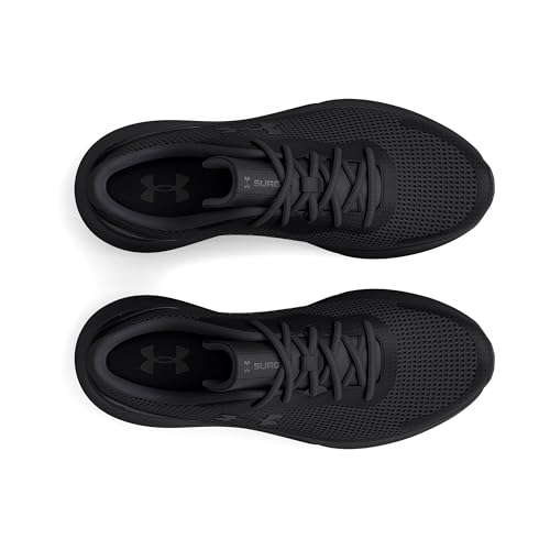 Under Armour Men's Surge 3, Black/Black, 13 Medium US