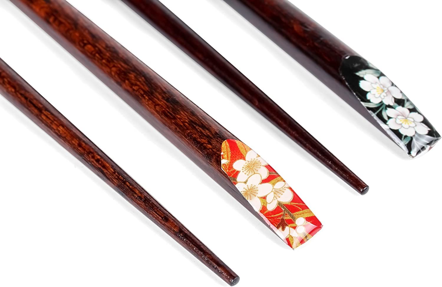 W Home Heim Concept 8- Pairs Bamboo Chopsticks Reusable Chinese Korean Japanese Chopsticks Natural Wood Chop Stick (chopsticks8set)
