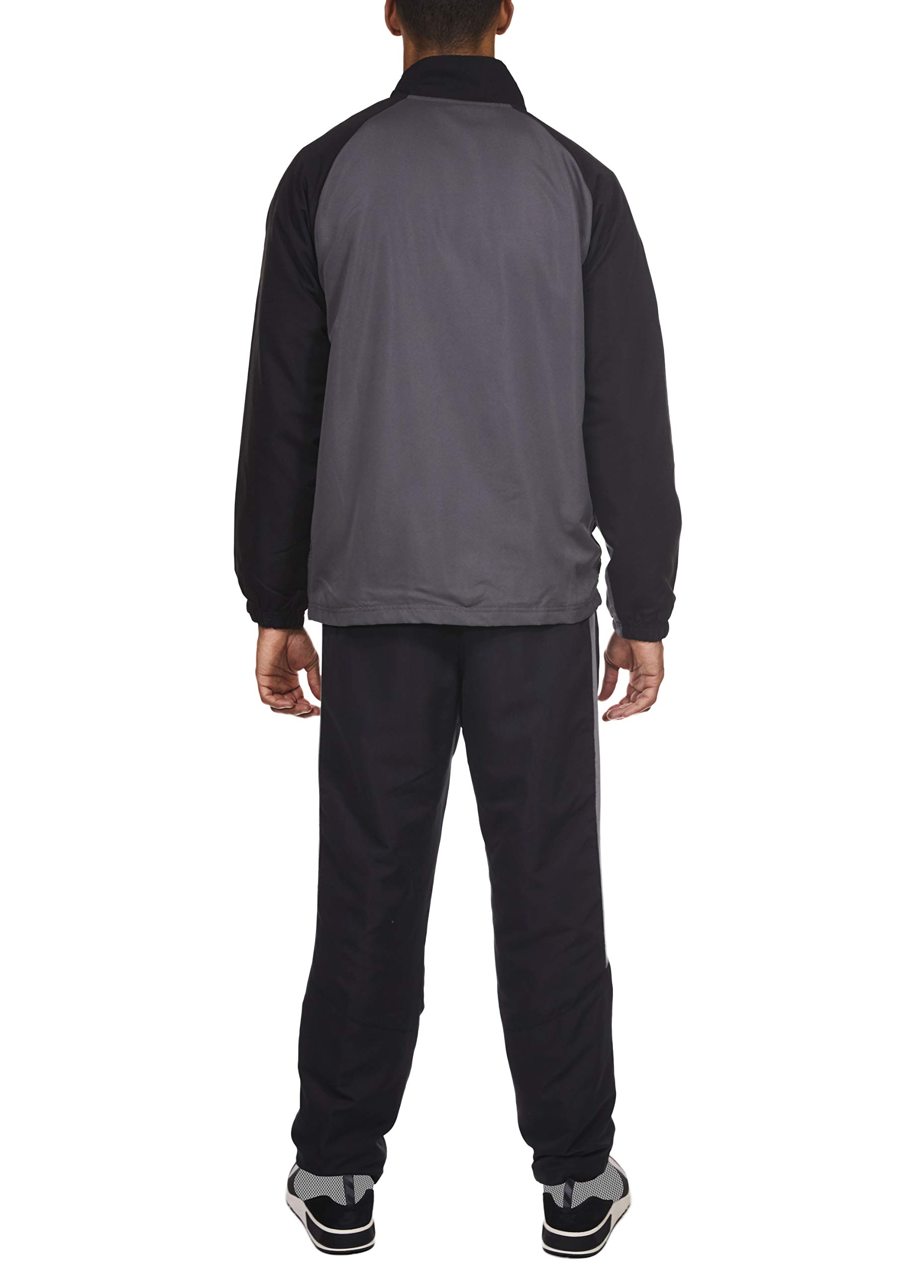 Spalding Pre-Game Hoops Woven Tracksuit Windsuit Black X-Large