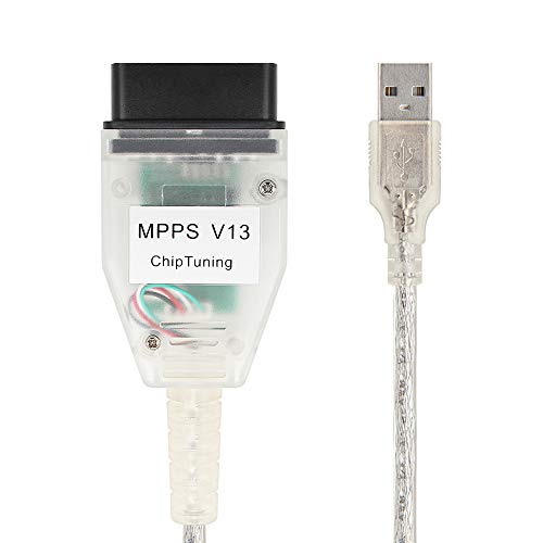 Washinglee V13MPPS ECU Programming Cable for EDC15 EDC16 EDC17 MED9.X ME7.X and Siemens PPD1/X, OBD2 ECU Chip Tuning Tool.