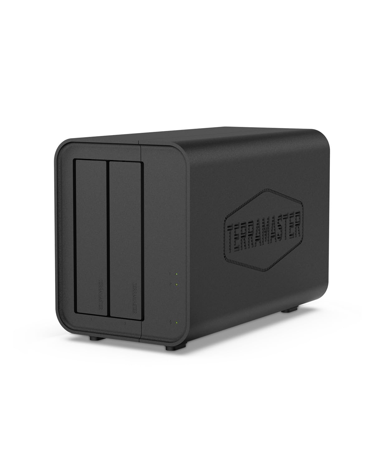 TERRAMASTER F2-210 2-Bay NAS Quad Core 1GB RAM DDR4 Media Server Personal Private Cloud (Diskless)