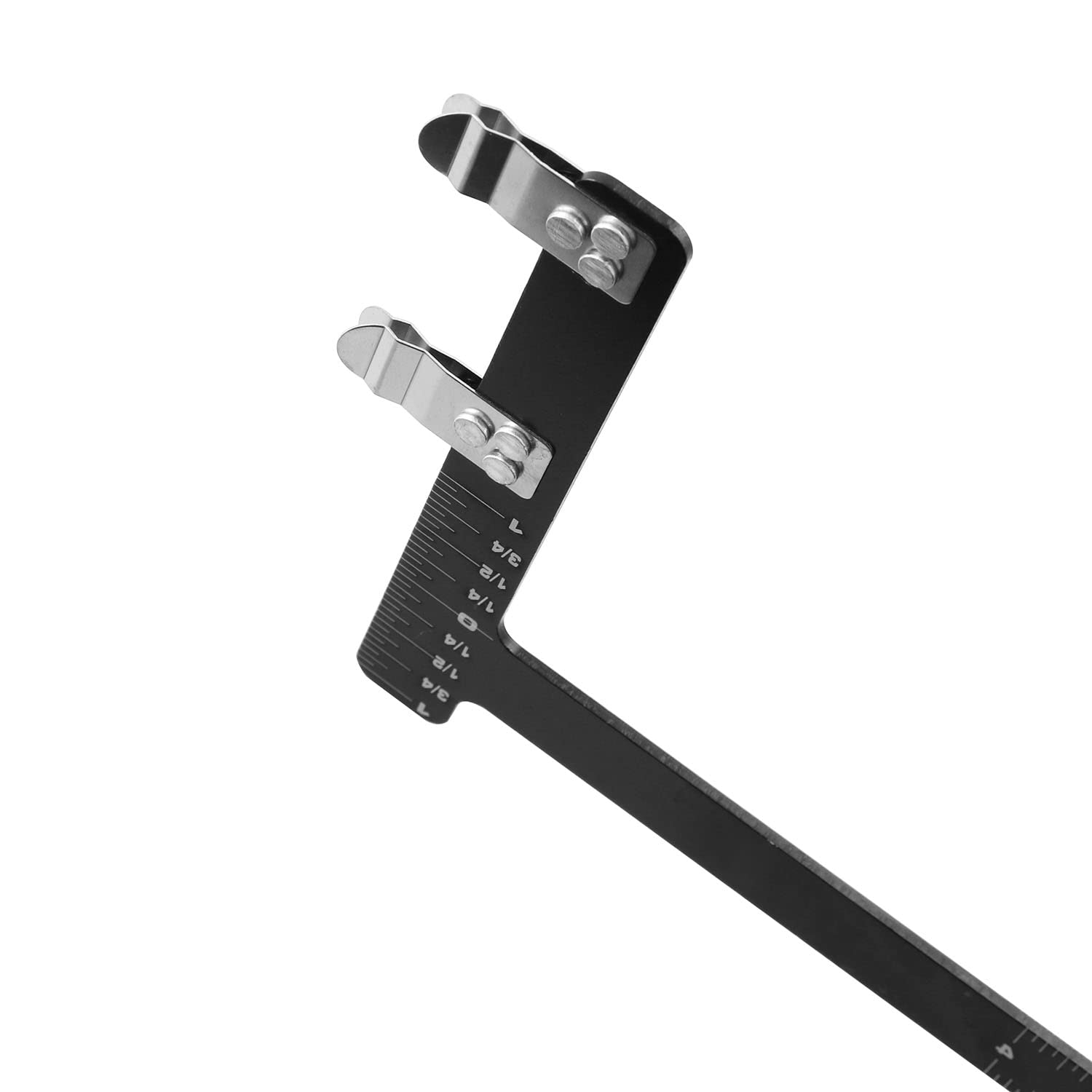 ZRM&E Aluminum Alloy Archery Bow Square L Shape Measurement 3-1/2" Works on Recurve and Compound Bows, Black