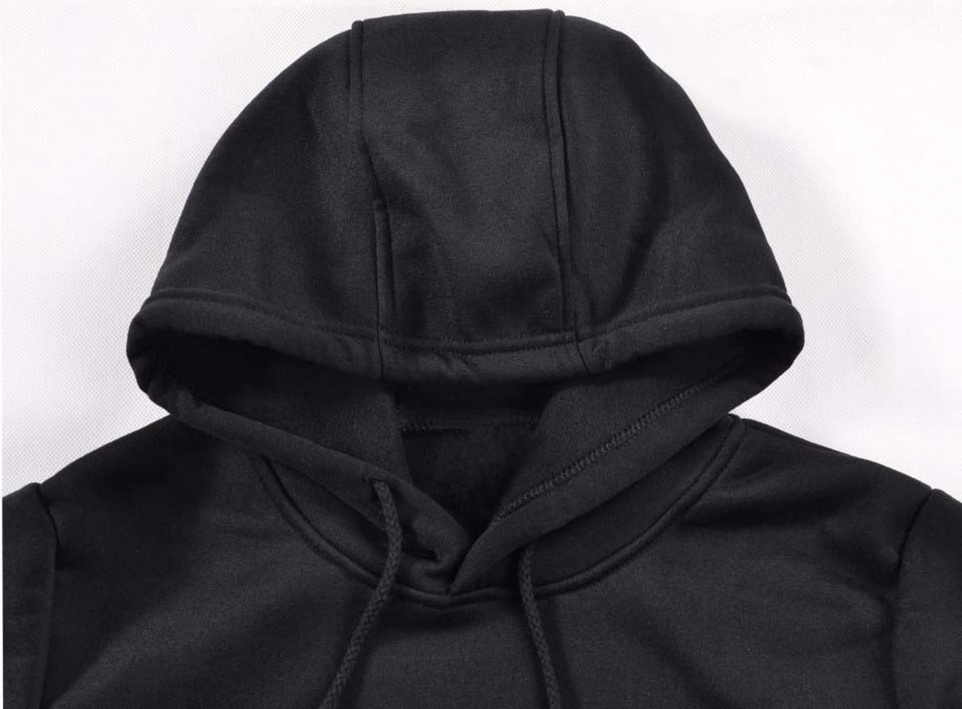 XPLR Merch Hoodie New Logo Sweatshirt Men Women Novelty Hoodies (Black,XXL)