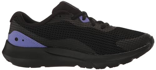 Under Armour Women's Surge 3, (006) Black/Violet Storm/Violet Storm, 8.5, US
