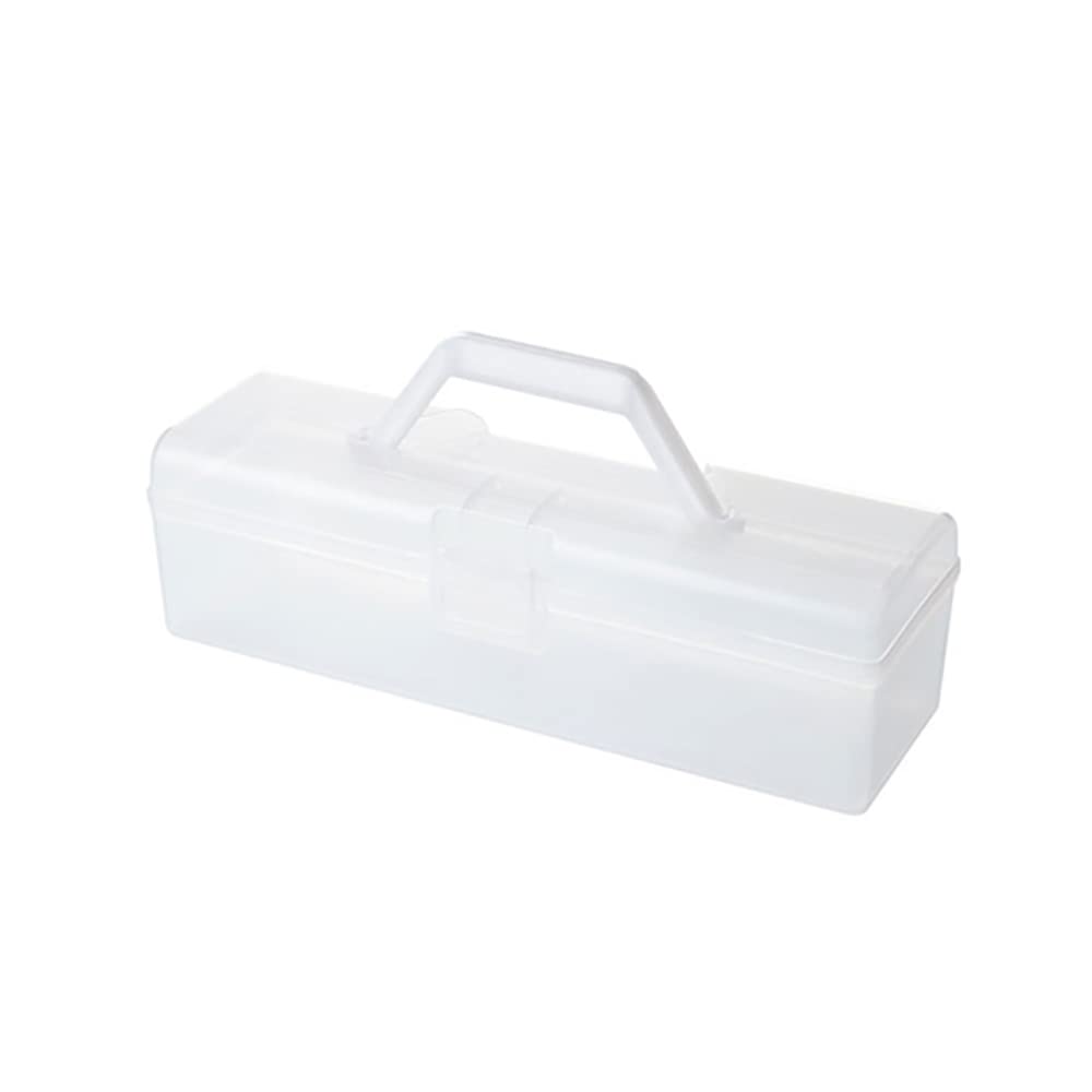 WonLiq Portable Flatware Organizer with Lid, Plastic Cutlery Silverware Cutlery Countertop Storage Containers, Kitchen Utensil Storage Box