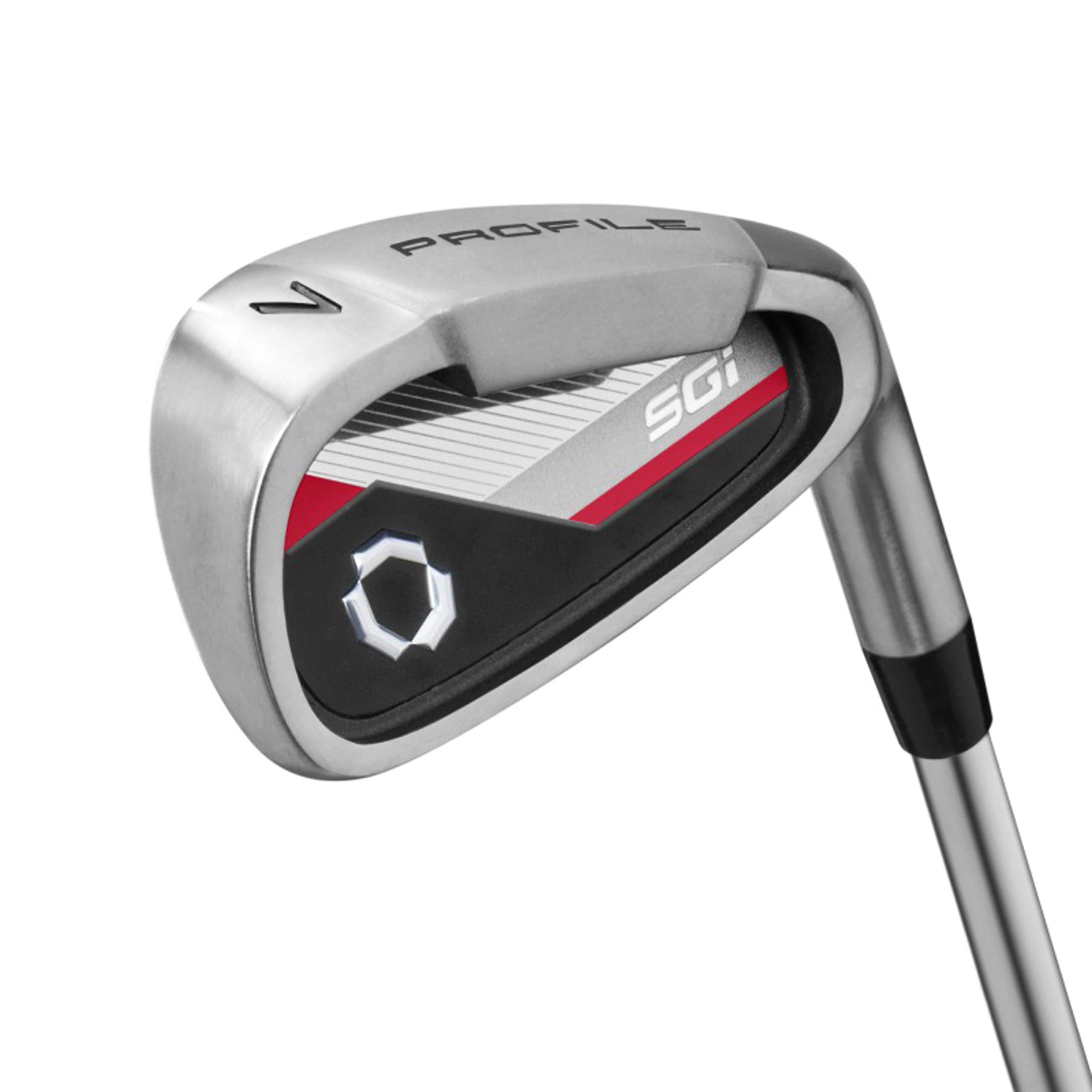WILSON Golf Profile SGI Men's Complete Golf Set β Long, Right Hand,Red (Long)