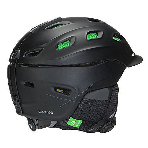 Smith Optics Unisex Adult Vantage MIPS Snow Sports Helmet - Matte Black Large (59-63CM)