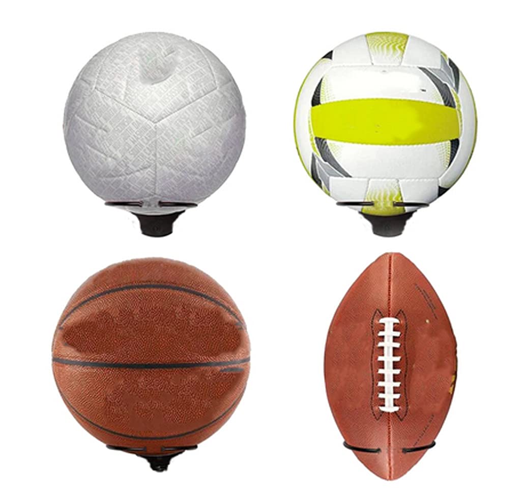 zoele Football Rack Holder Wall Mount, Wall Mount Basketball Holder, Ball Wall Rack Holder Display Storage Rack (1 Pcs)