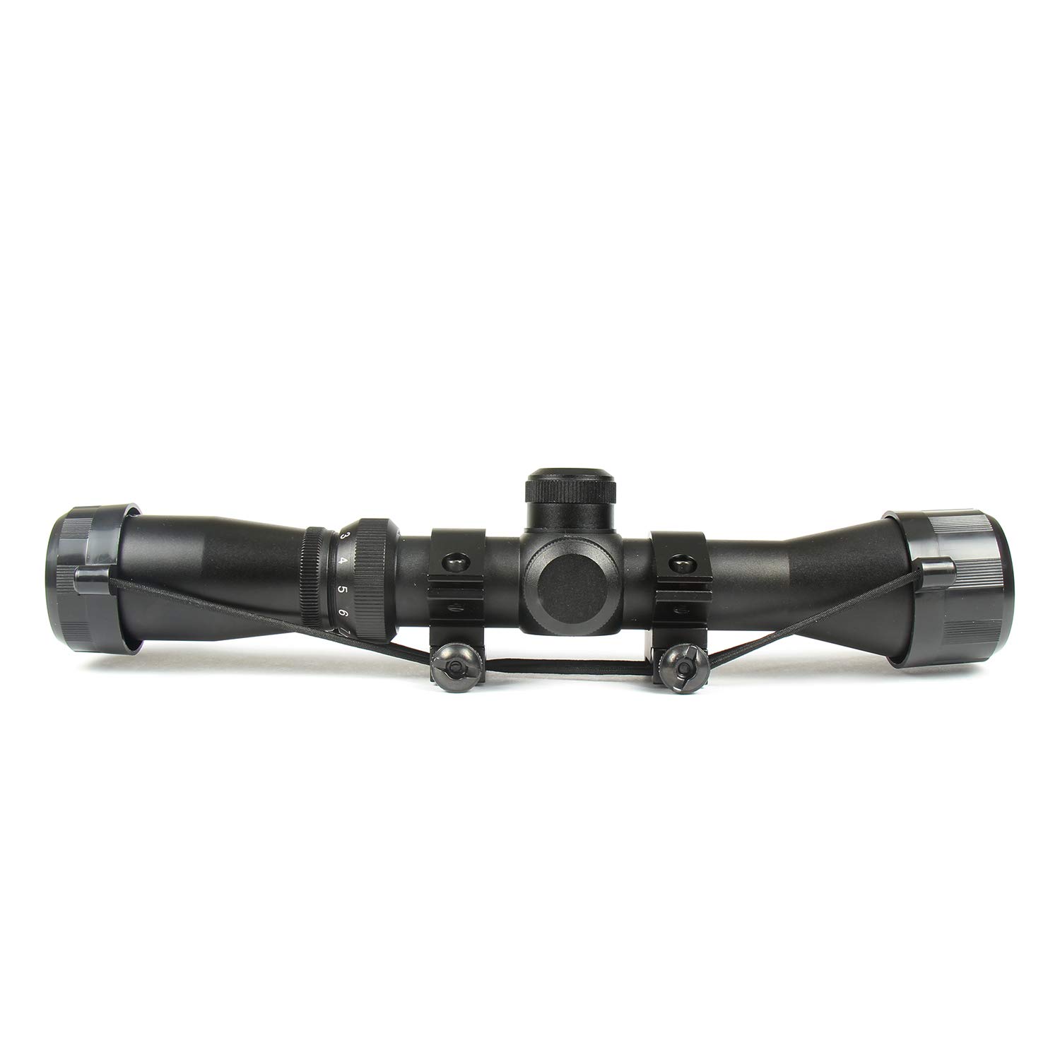 TACFUN Long Eye Relief Scout Scope 2-7X32 w/Weaver Scope Rings