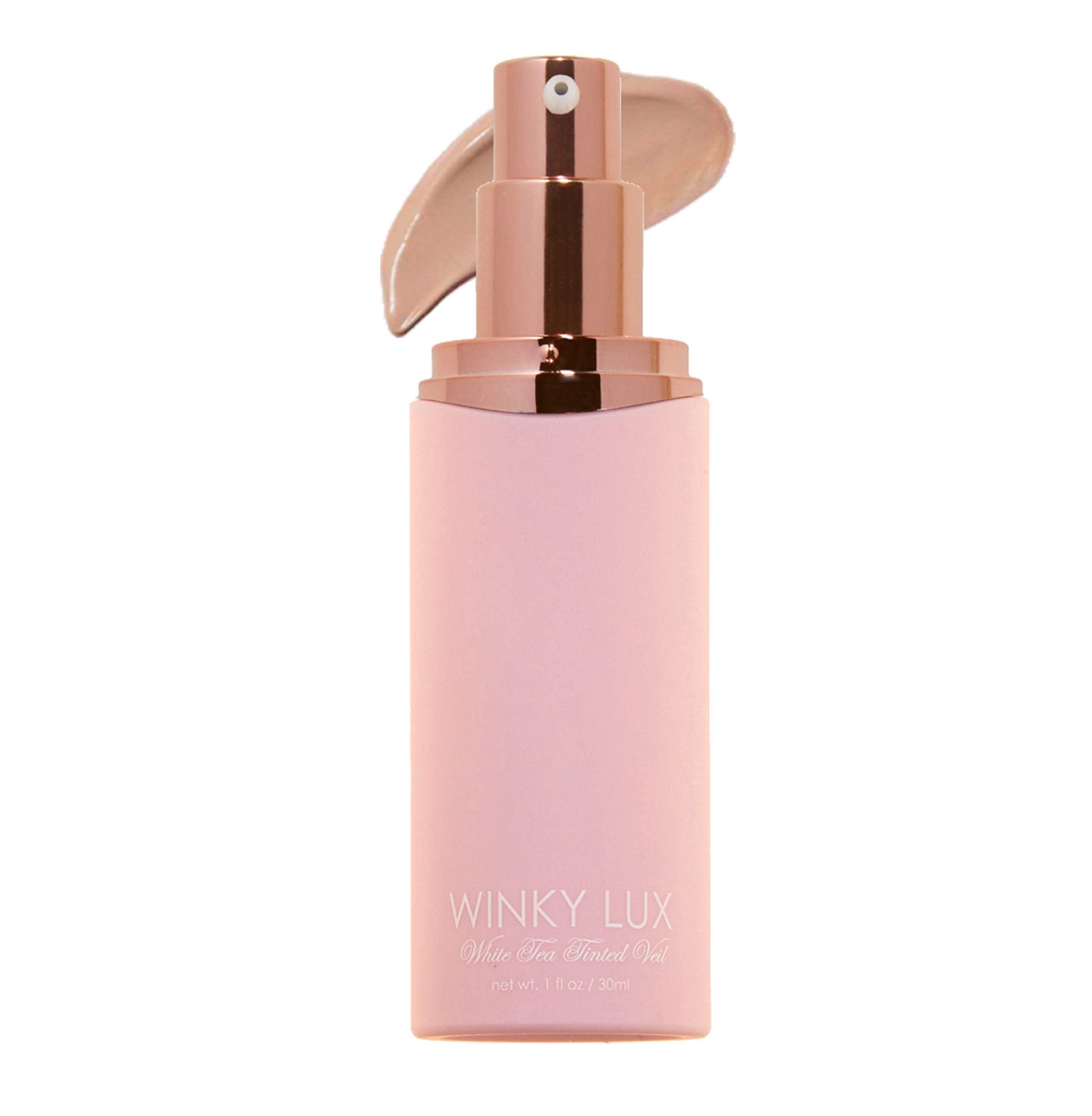 Winky Lux White Tea Tinted Moisturizer, SPF 30 Tinted Moisturizer for Oily Skin, Tinted Moisturizer for Face with SPF with Vitamin E and Antioxidants, Light